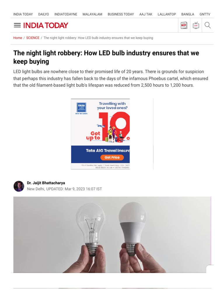 The Night Light Robbery - How The LED Bulb Industry Is Ensuring ...