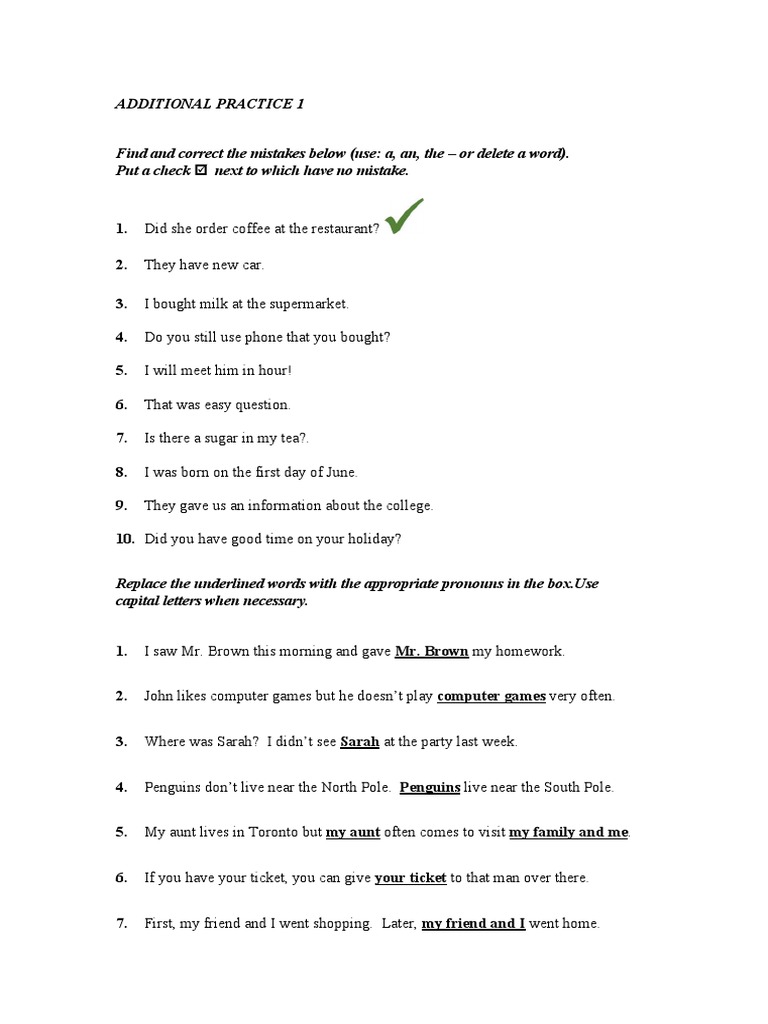 Additional Practice | PDF
