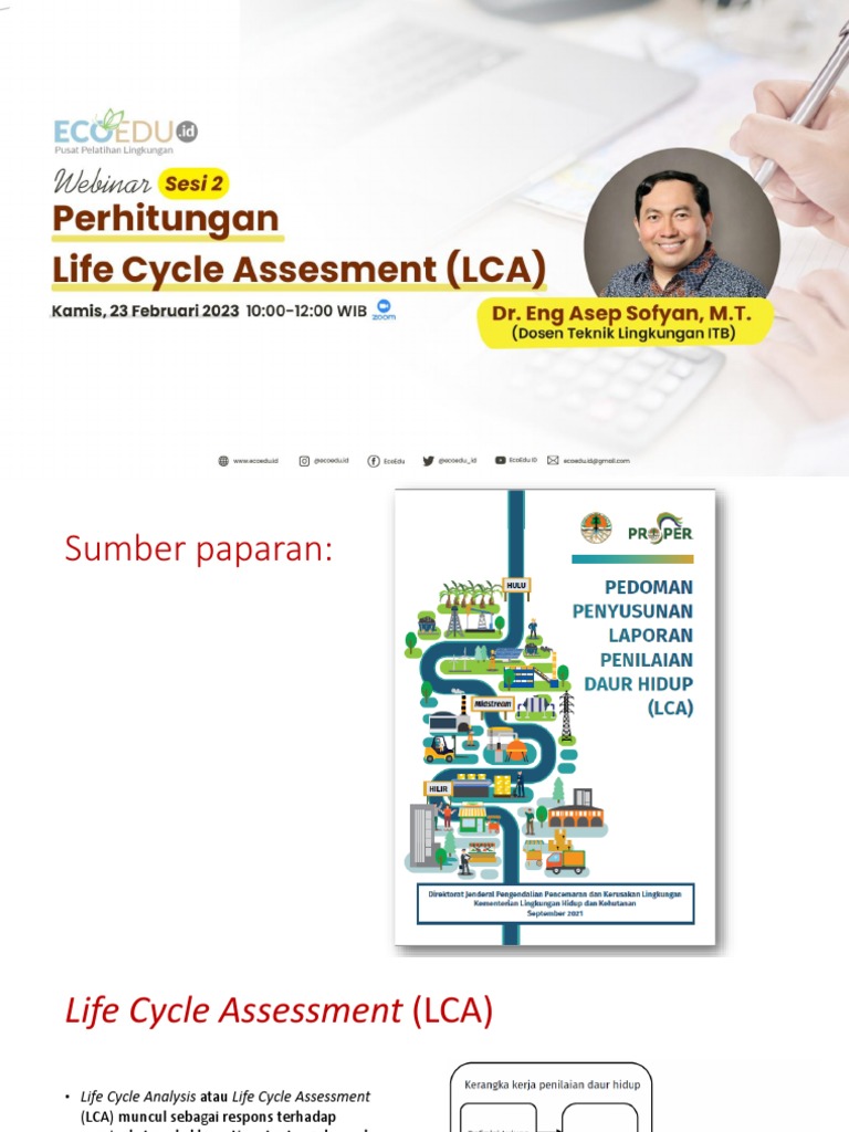 Webinar Perhitungan LCA PDF | PDF | Teknologi & Rekayasa