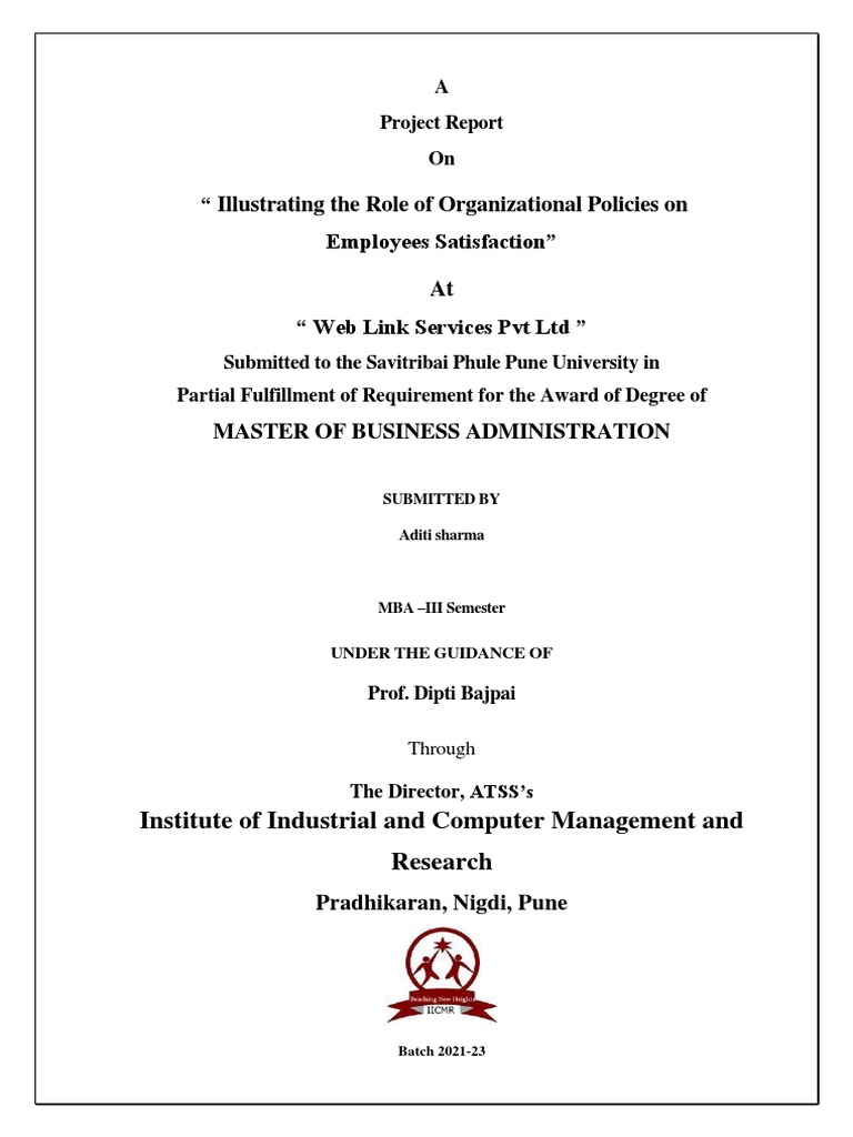 SIP Report Updated PDF | PDF | Employment | Methodology