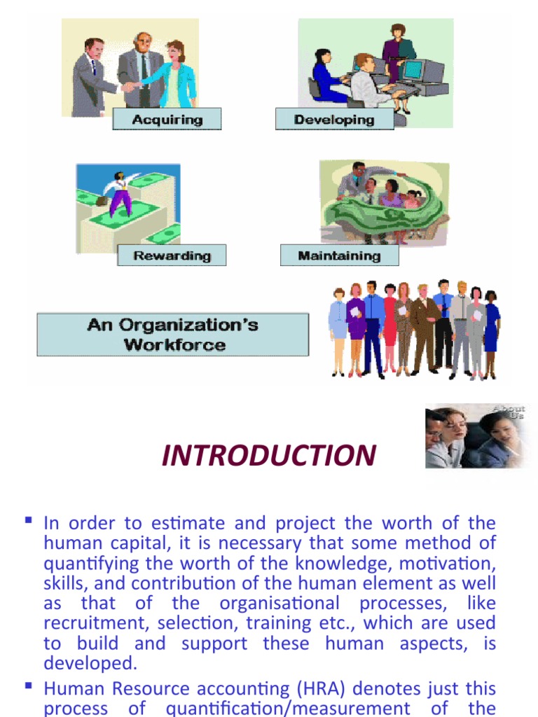 Human Capital Valuation and Accounting | PDF | Audit | Employment