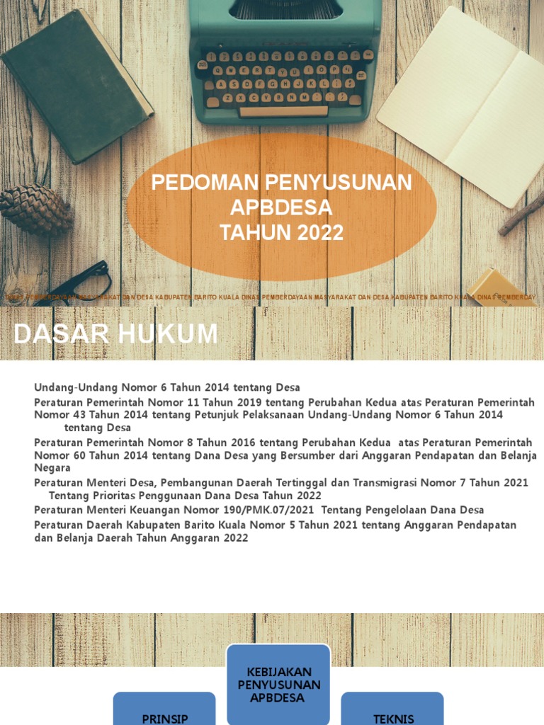 Pedoman Penyusunan APBDes 2025 | PDF | Pengelolaan Keuangan & Uang