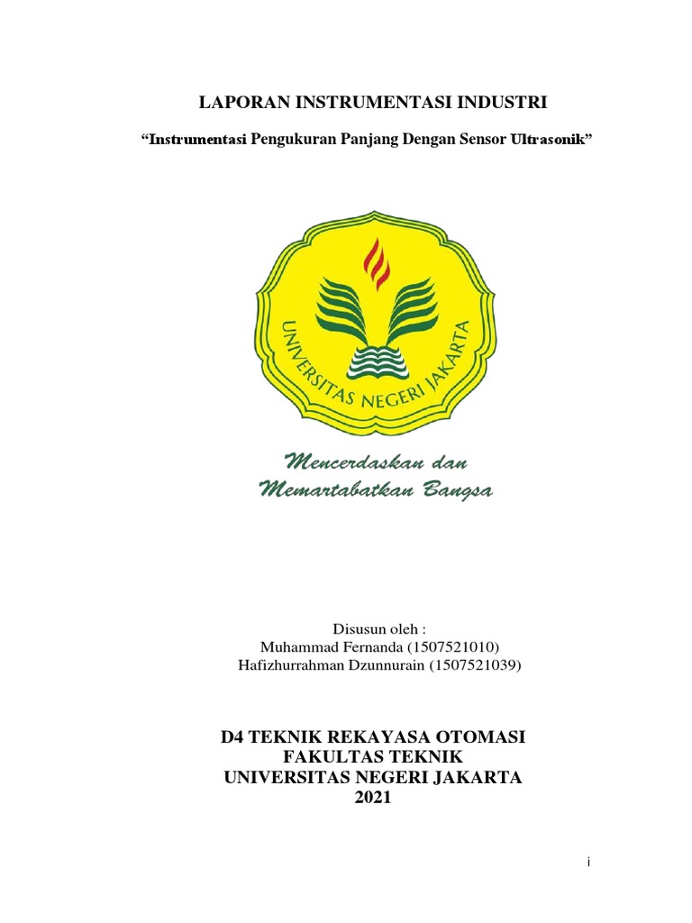 Laporan Tugas Akhir Instrumentasi Industri | PDF | Komputer