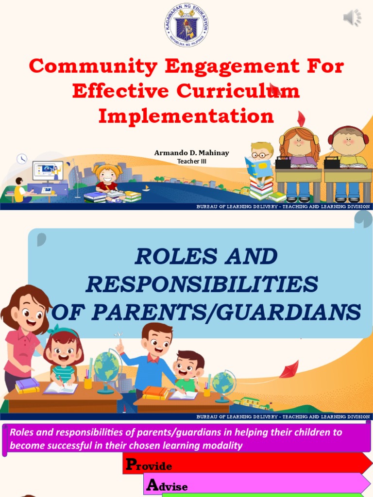 Parent Roles in Supporting Learning | PDF | Learning | Parenting