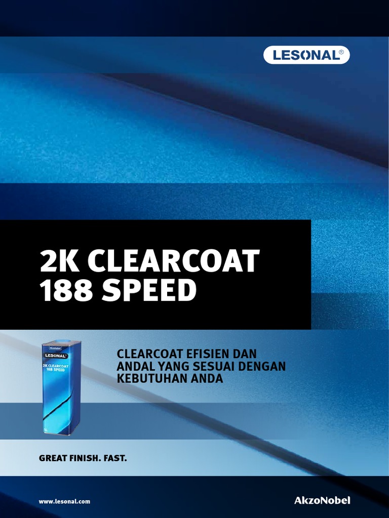 Brochure Les 2k Clearcoat 188 Speed A4 Leaflet Id LR | PDF