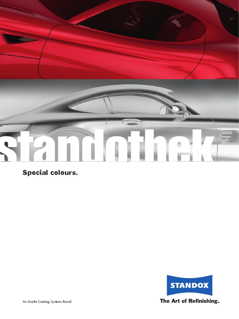 STHK - Special Colours - EN PDF | PDF | Paint | Materials