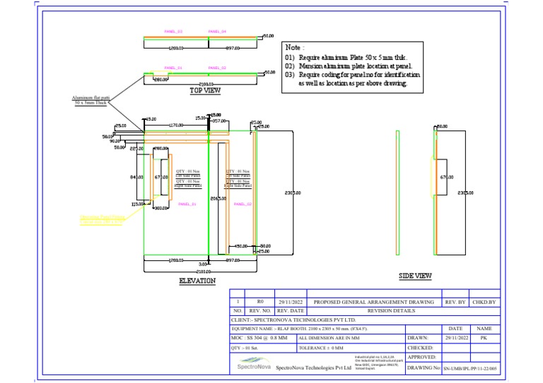 IP 1 SS Puff Panal For RLAF BOOTH - (8'x4.5') .-005-Model | PDF