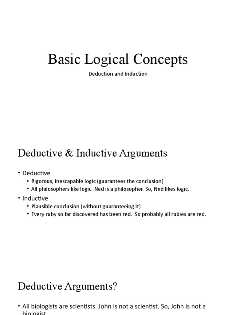 Session 9 - 10 | PDF | Deductive Reasoning | Argument