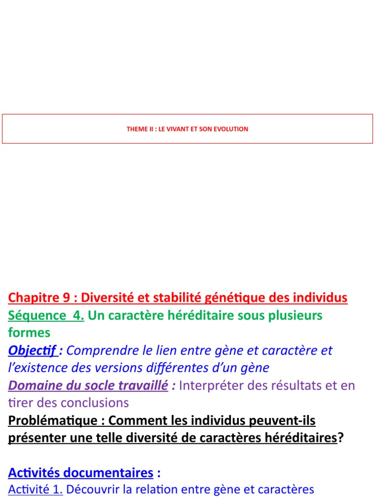 Chap 9. Seq 4 - ELEVE | PDF