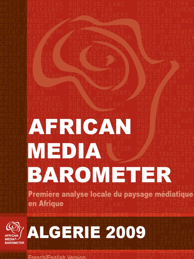 Baromètre Des Médias Algériens 2009 | PDF