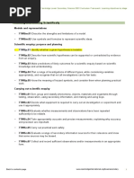 Cambridge Lower Secondary Science 0893 Curriculum Framework | PDF