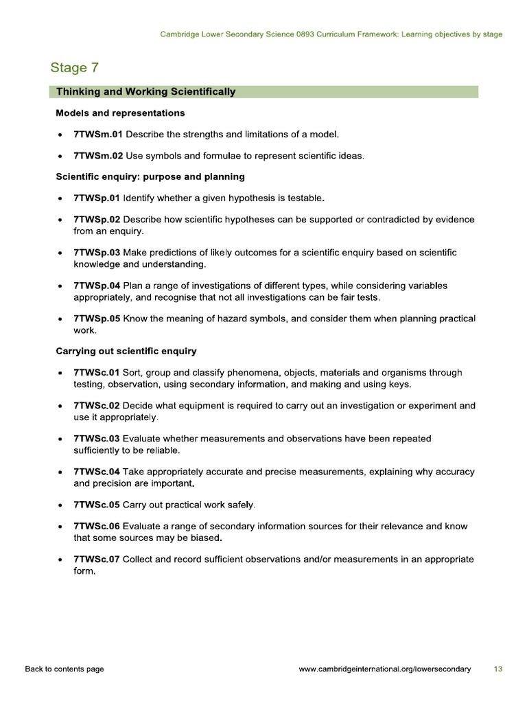 Breakdown of Curriculum PDF | PDF