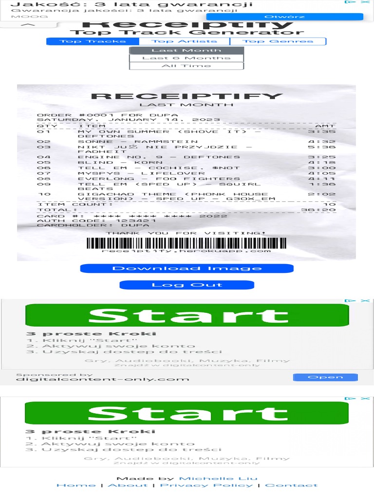 Receiptify.pdf | PDF