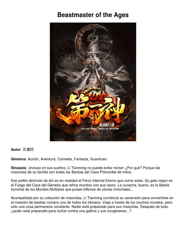 Beastmaster of The Ages | PDF | Estrellas | Relámpago