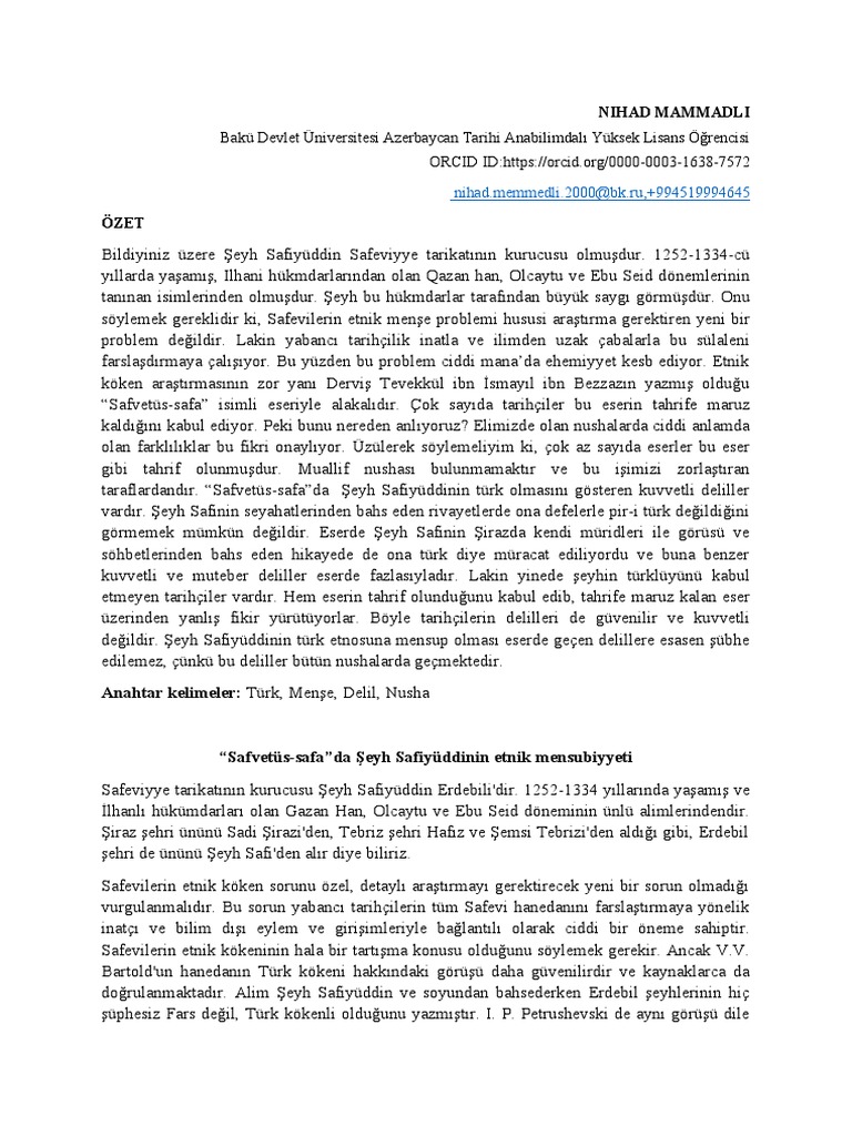 Nihad Mammadli | PDF