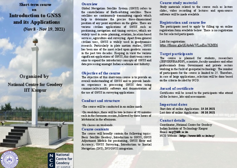 GNSS Course for Geospatial Experts | PDF | Geodesy | Inertial Navigation System