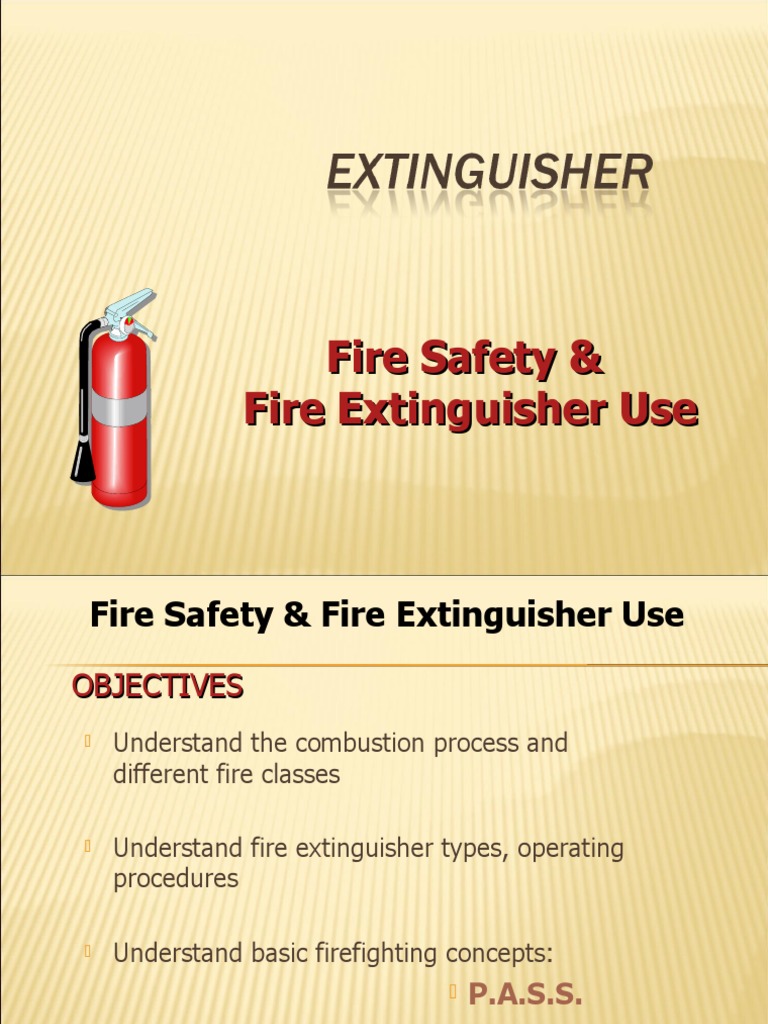 Fire Extinguisher | PDF | Fires | Combustion