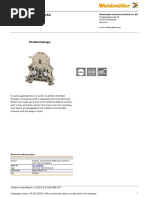 Weidmüller WDU 10 SL/EN Data Sheet | PDF | Electrical Connector ...