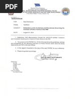 NHQ-PNP General Orders No. DPL-18-03 PRO 9 | PDF