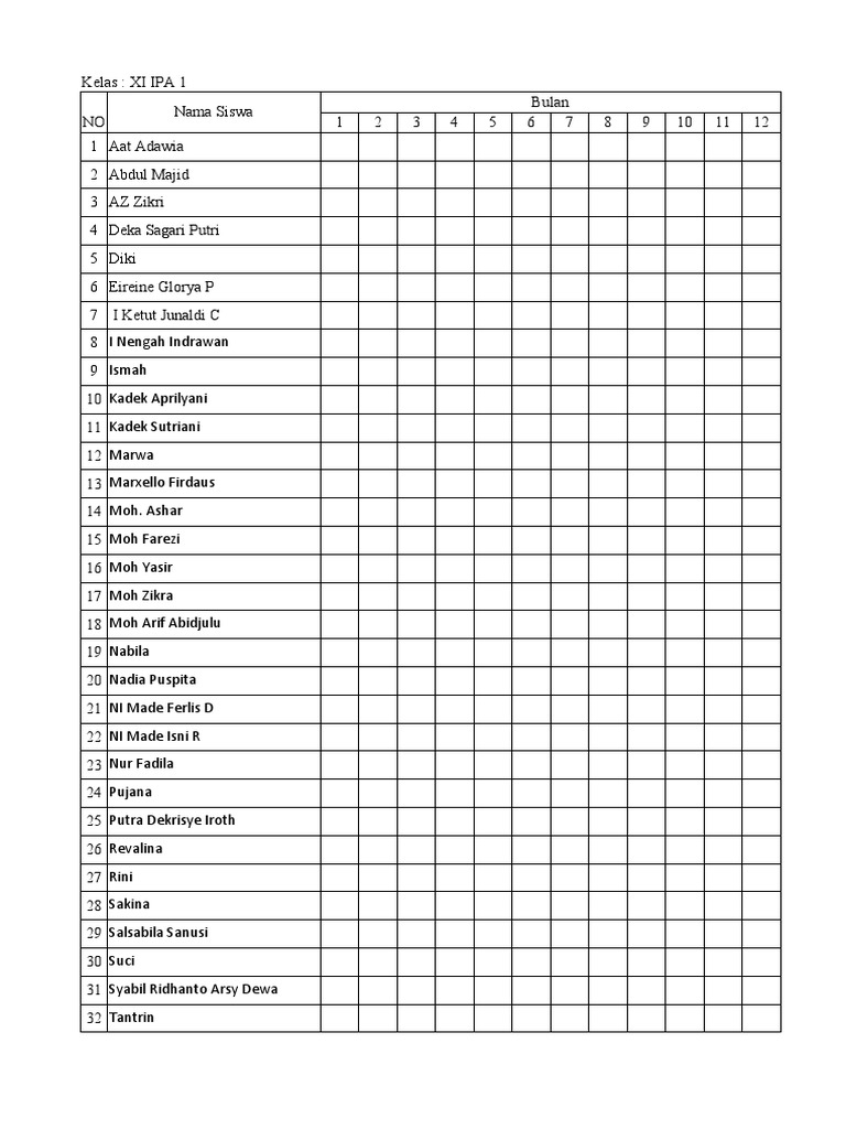Kas Iuran Osis-1 | PDF