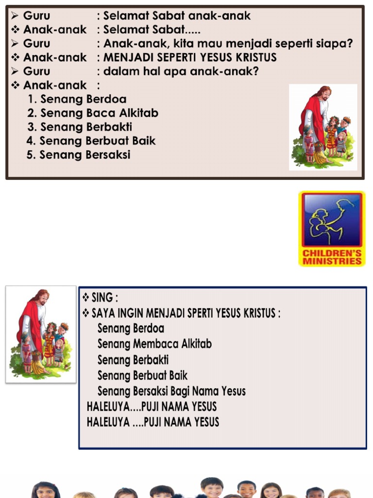 2019 Triw Iii Sabat V Khotbah Singkat Anak-Anak Elisa & Janda Miskin | PDF