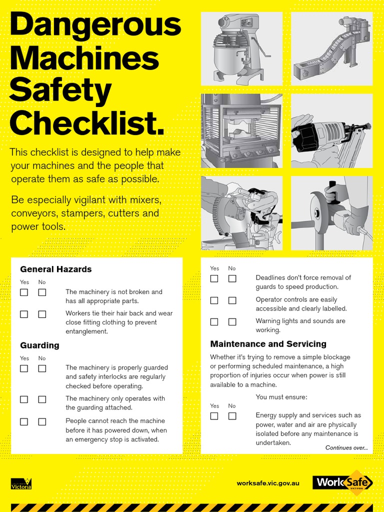 ISBN Dangerous Machines Safety Checklist 2012 11 | PDF | Safety | Machines
