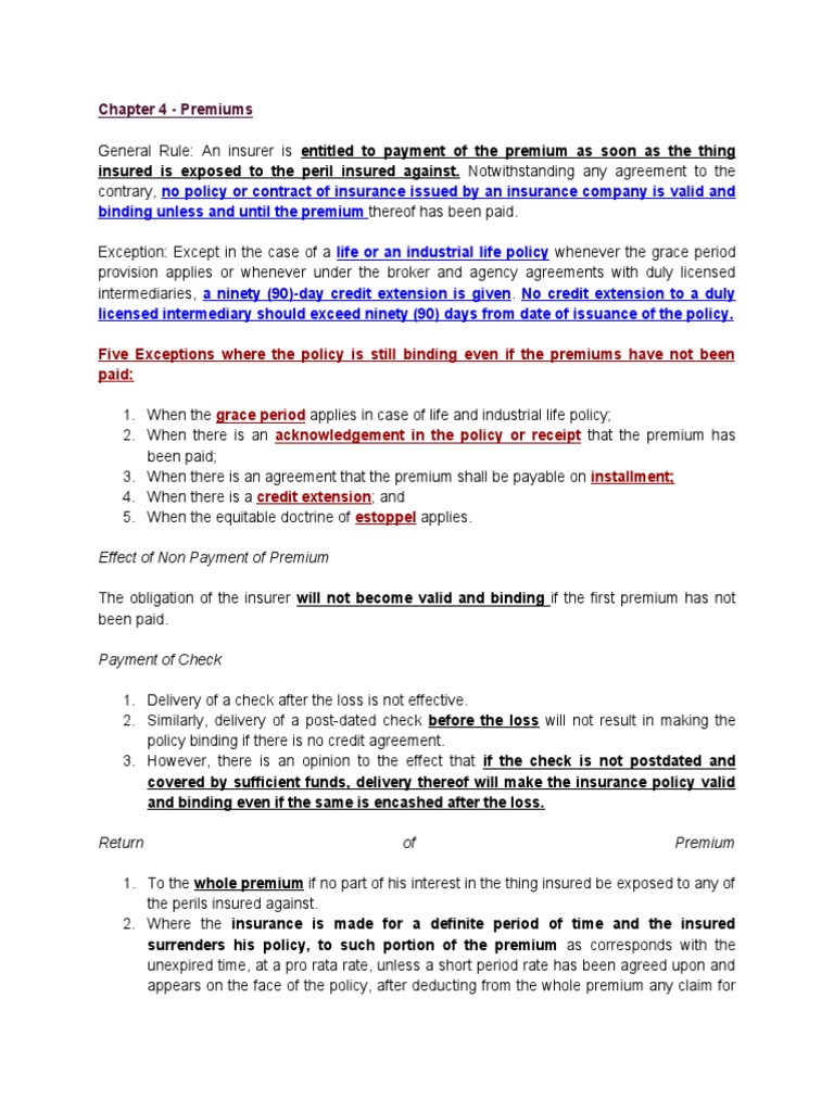 Insurance Finals Reviewer | PDF | Insurance | Liability Insurance