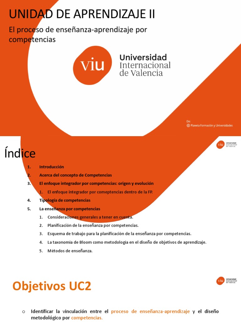Diapositivas Unidad de Aprendizaje 2 | PDF | Plan de estudios | Enseñando