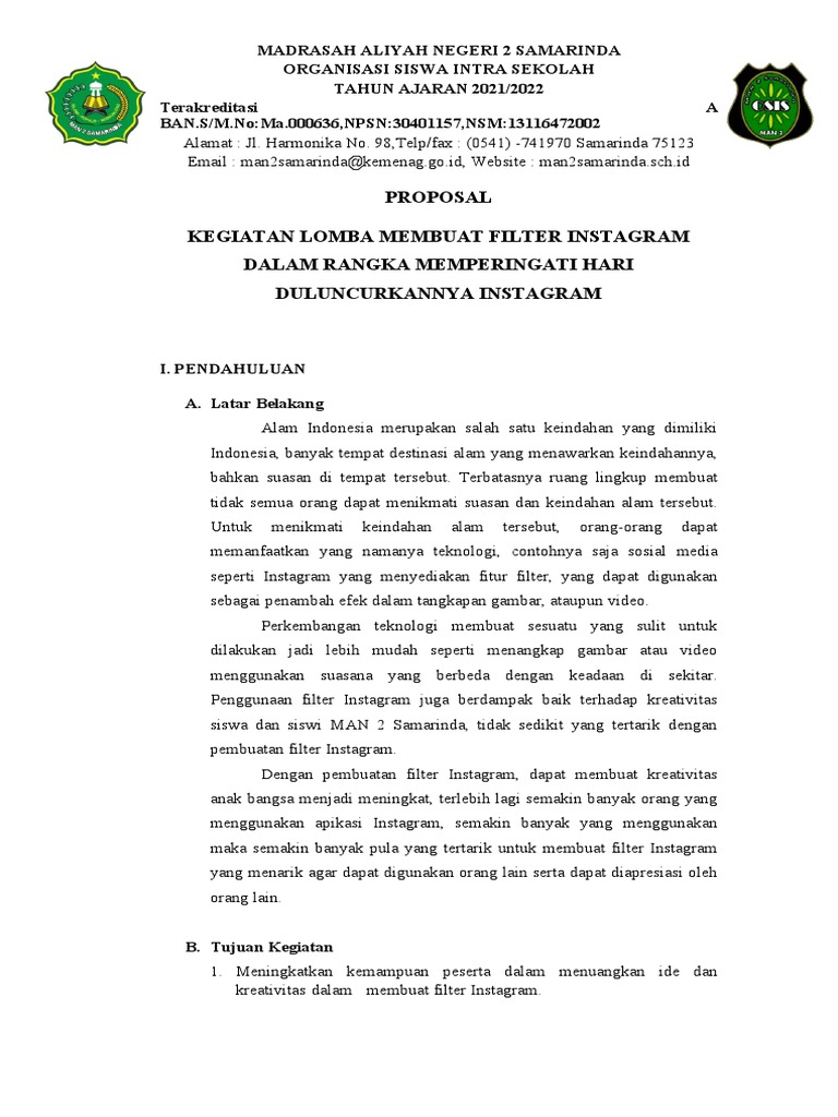 Muhammad Agung Rizaldi, XI IPA 3 Proposal Bahasa Indonesia | PDF Muhammad Agung Rizaldi, XI IPA 3 Proposal Bahasa Indonesia | PDF