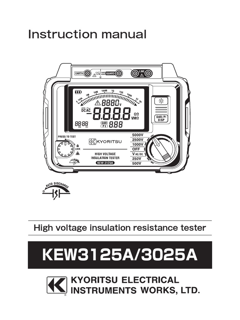 Kew-3125 Manual | PDF