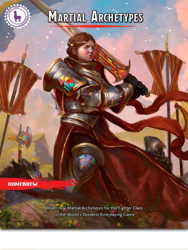 Fighter Archetypes & Fighting Styles _ GM Binder | PDF