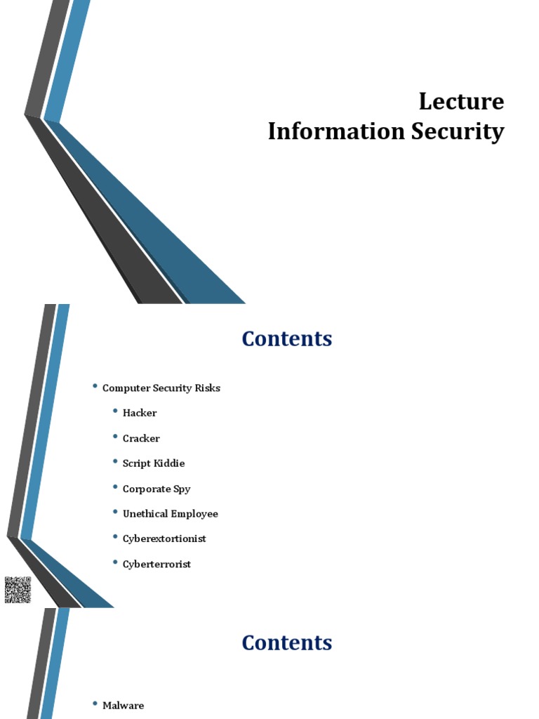 Information Security | PDF | Malware | Security Hacker