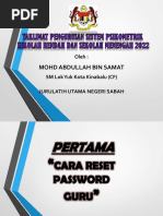 Log Masuk Dan Cara Mengisi AINS | PDF