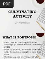 Module Culminating Activity Grade 12 Humss | PDF