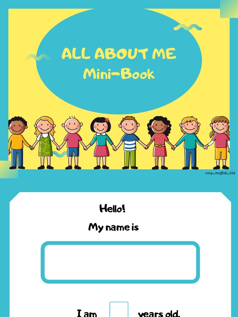 ALL ABOUT ME Mini-Book | PDF