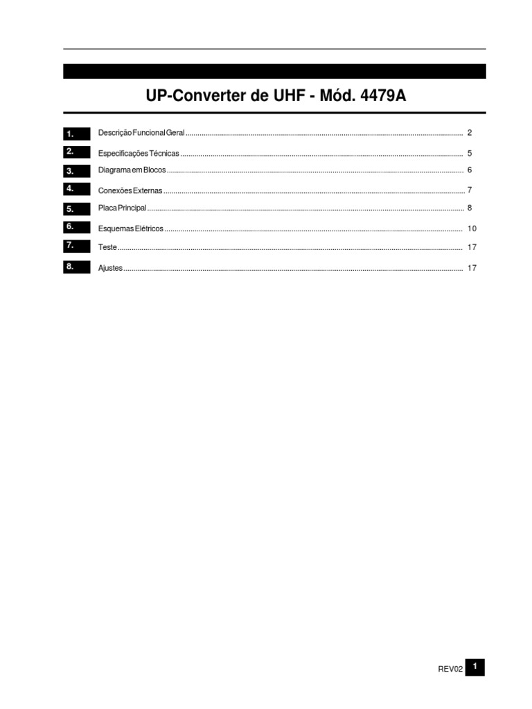 Mod 4479 Baixa Potencia Rev02 | PDF | Frequência | Rede elétrica