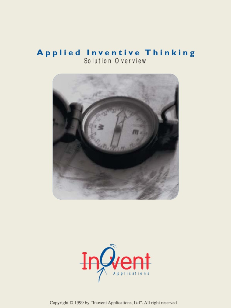 Applied Inventive Thinking: Solution Overview | PDF | Customer ...