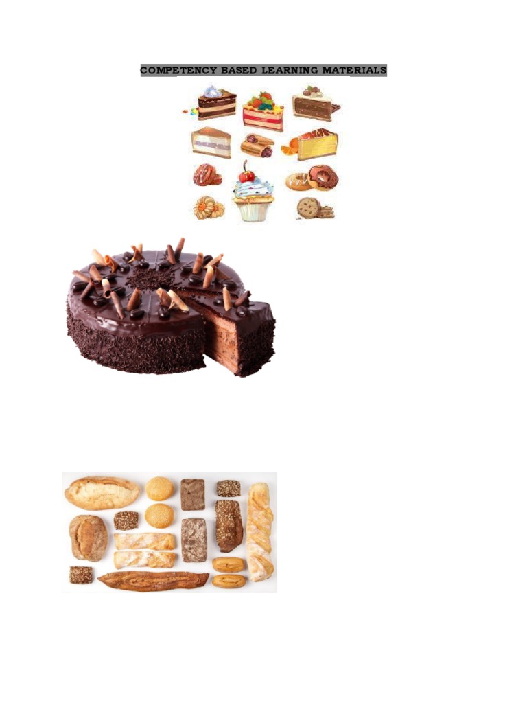 Competency Based Learning Materials | PDF | Breads | Baking