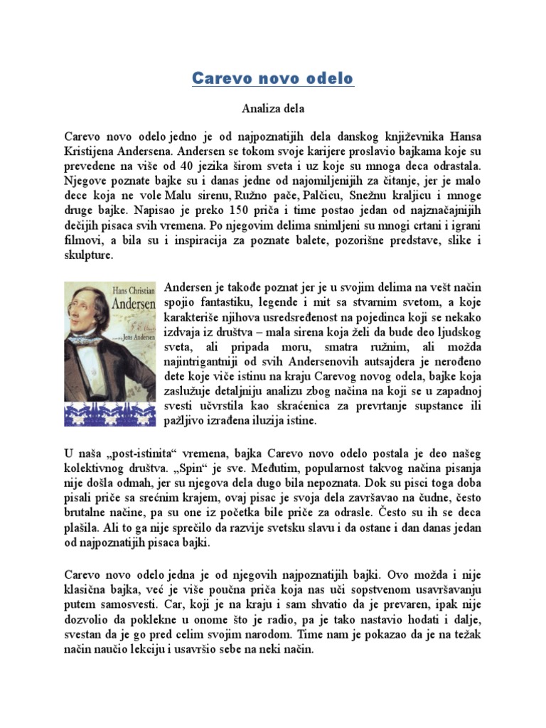 Carevo Novo Odelo - Sredjen VI | PDF