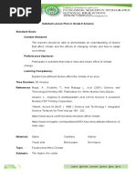 Science 9: Quarter 3 - Module 4: Factors Affecting Climate | PDF ...