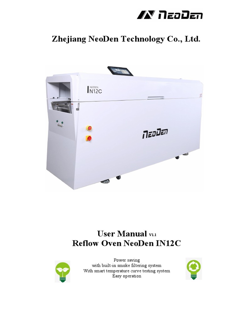 NeoDen IN12C User Manual | Download Free PDF | Soldering | Printed ...