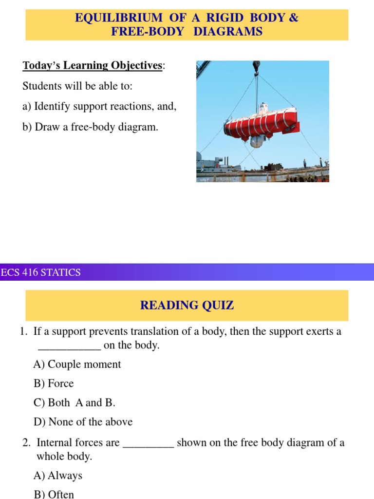 Chapter 4a STATICS | PDF | Force | Physics