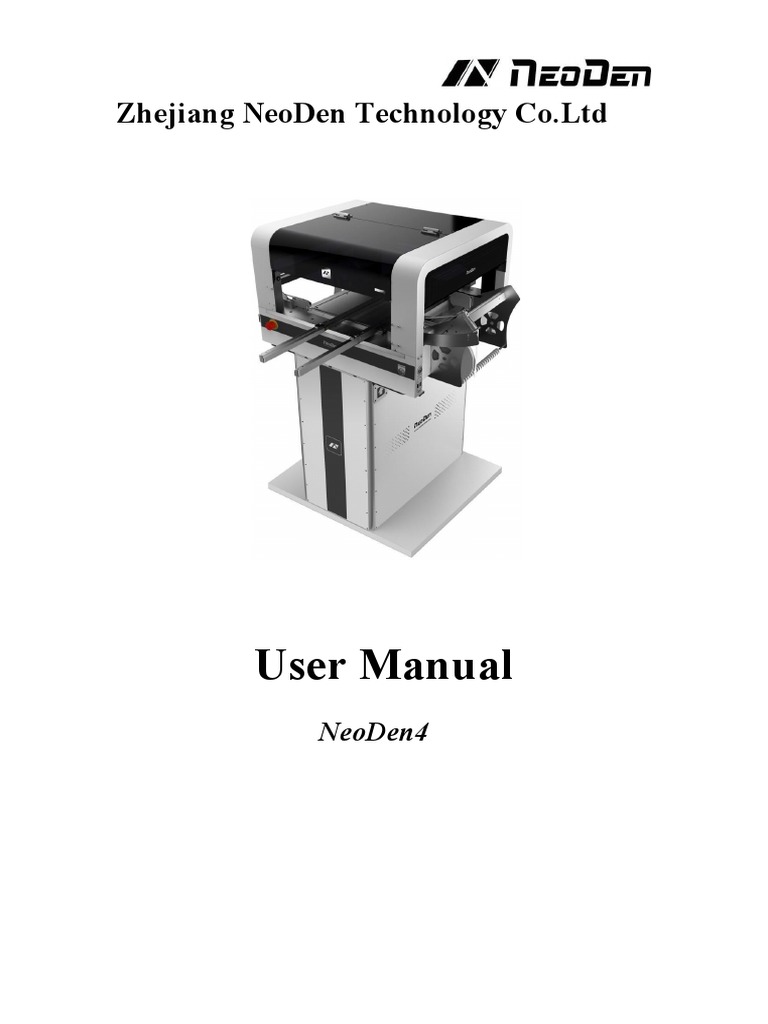 User Manual of NeoDen4 PNP Machine | PDF | Printed Circuit Board ...