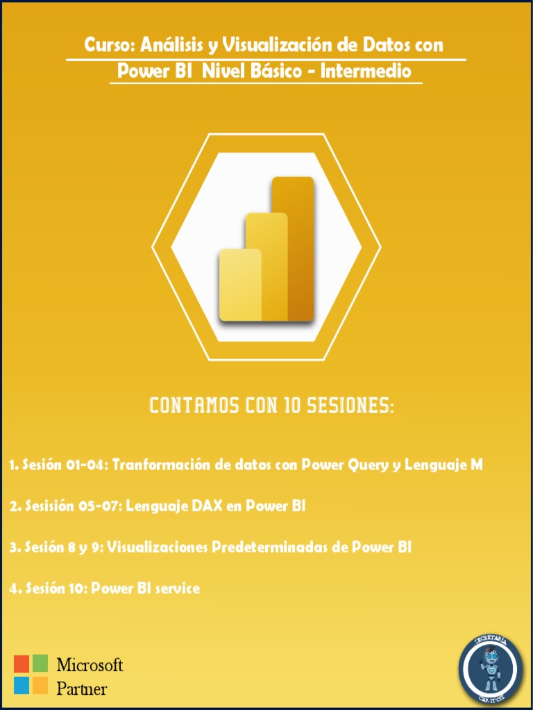 Flyer Power BI Sesiones | PDF