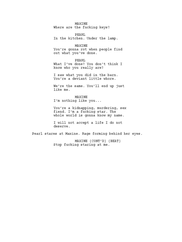 Pearl Casting Call Script PDF | PDF Pearl Casting Call Script PDF | PDF