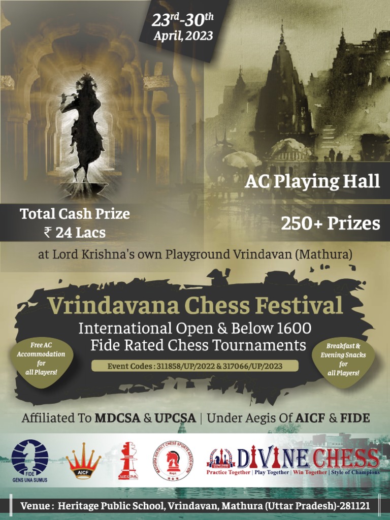 Vrindavana Chess Festival 1 PDF | PDF