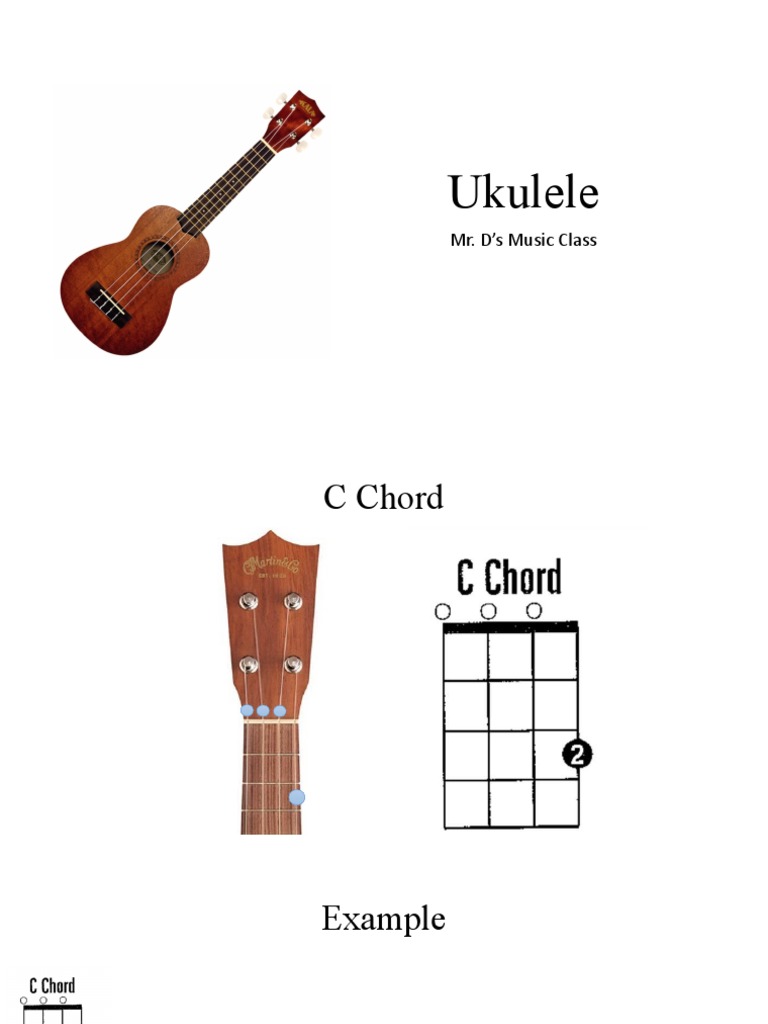 Ukulele Lesson 3 | PDF