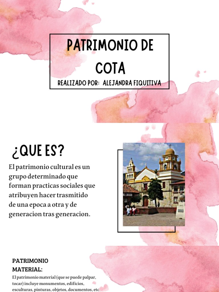 Patrimonio de Cota PDF | PDF