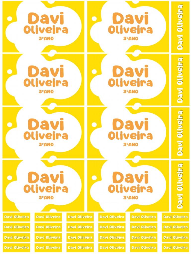 Etiquetas Davi | PDF