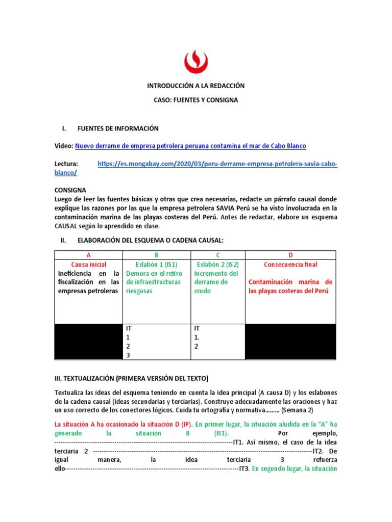 Fuentes y Consigna - Hugo Miranda at | PDF